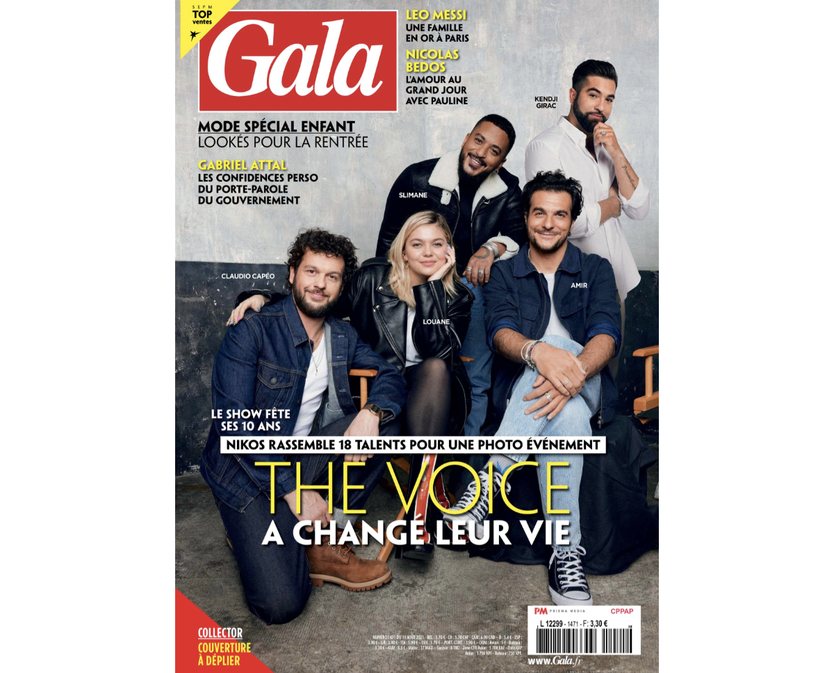 Photo : Magazine "Gala" en kiosques le 19 août 2021. - Purepeople