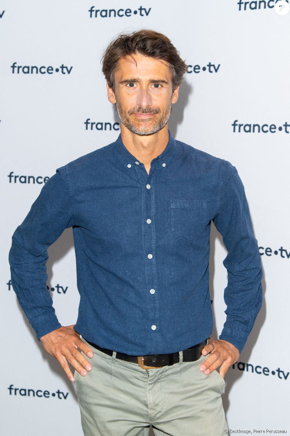 Julien Pain lors du photocall dans le cadre de la conférence de presse ...