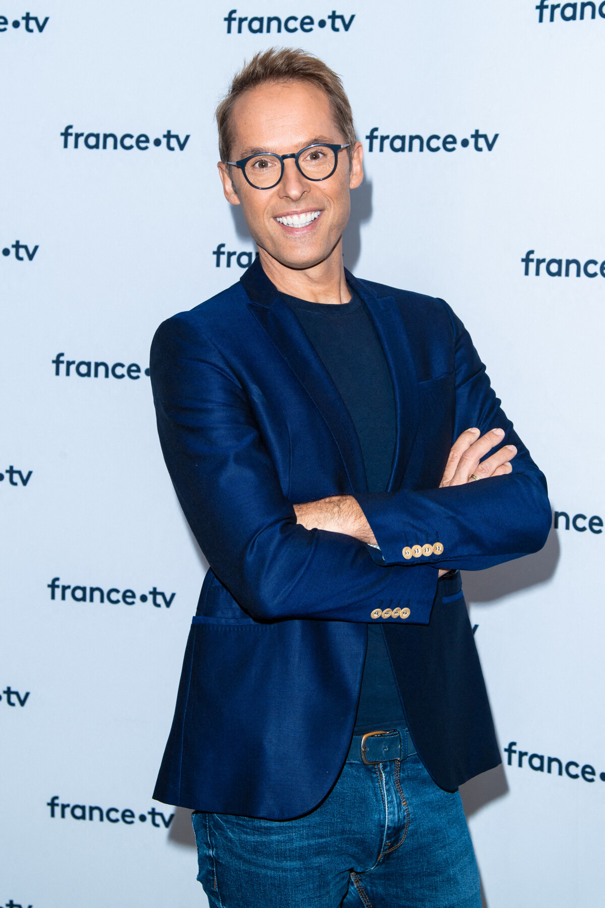 Photo : Damien Thévenot lors du photocall dans le cadre de la ...