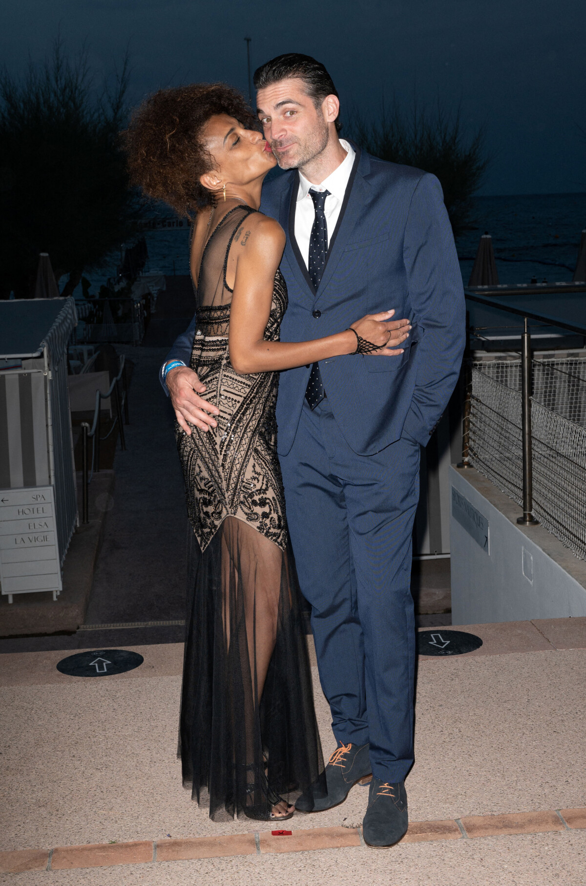 Photo : Aminata Alma et Gil Alma à l'after-party organisée pendant le ...