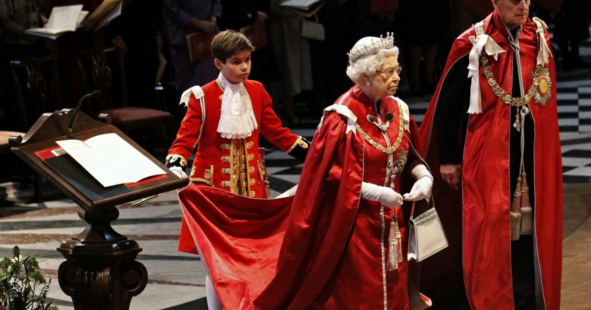 Arthur Chatto, petit neveu de la reine Elizabeth II. Ici en 2012, lors ...