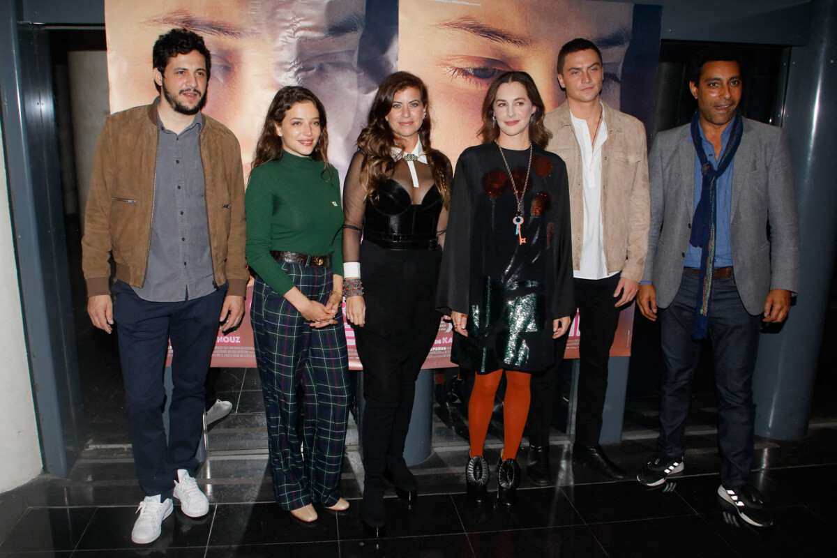 Photo : Idir Chender, Zoé Adjani (nièce d'Isabelle Adjani), Kamir ...