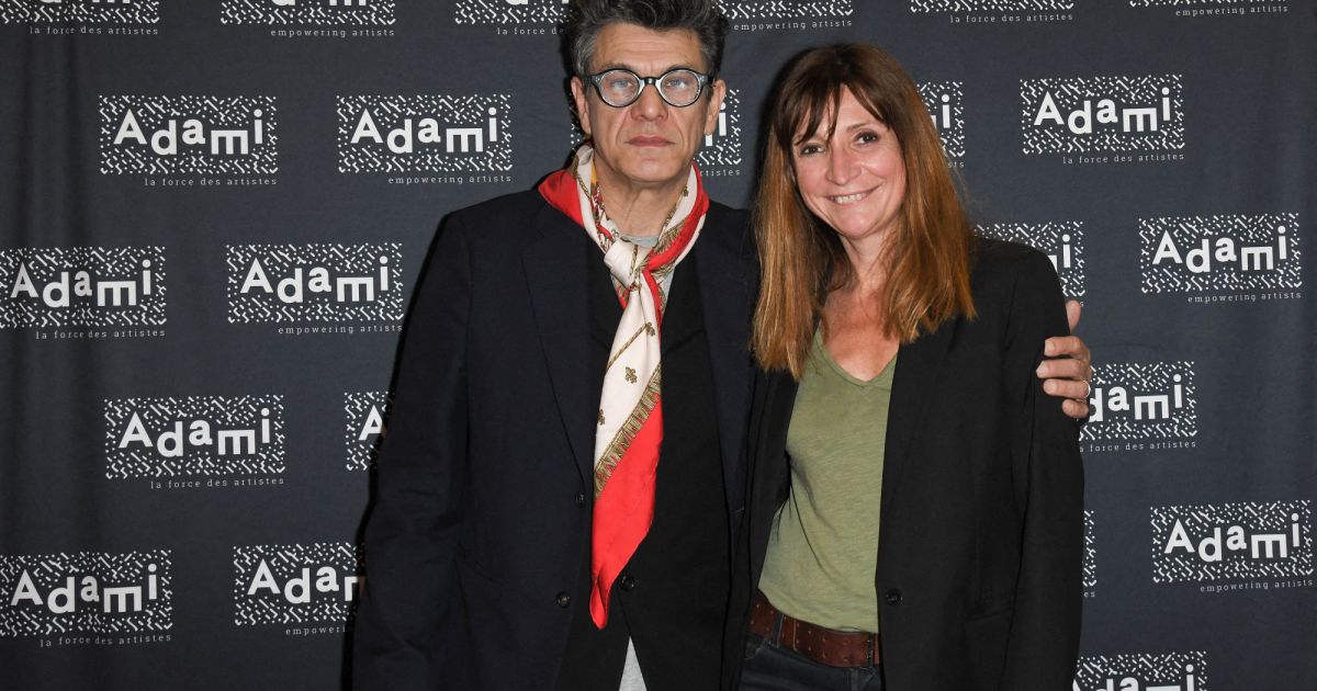 Exclusif - Marc Lavoine et Anne Bouvier - Remise du prix Adami de l ...