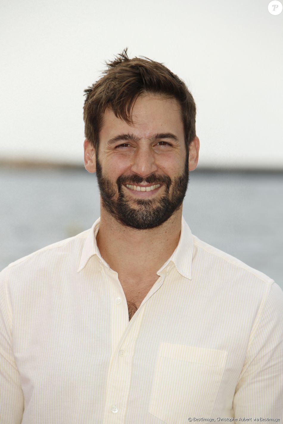 Guillaume Labbe Photocall sur le ponton de l'Hôtel Barrière Le Majestic ...