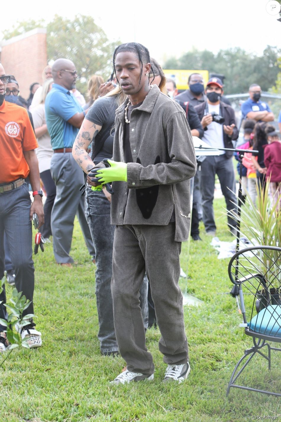 Travis Scott - Le rappeur de Houston a été rejoint mercredi matin par ...