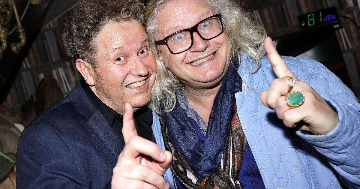 Pierre-Jean Chalençon et Christian Lebon . Le 9 novembre 2021 © Cédric ...