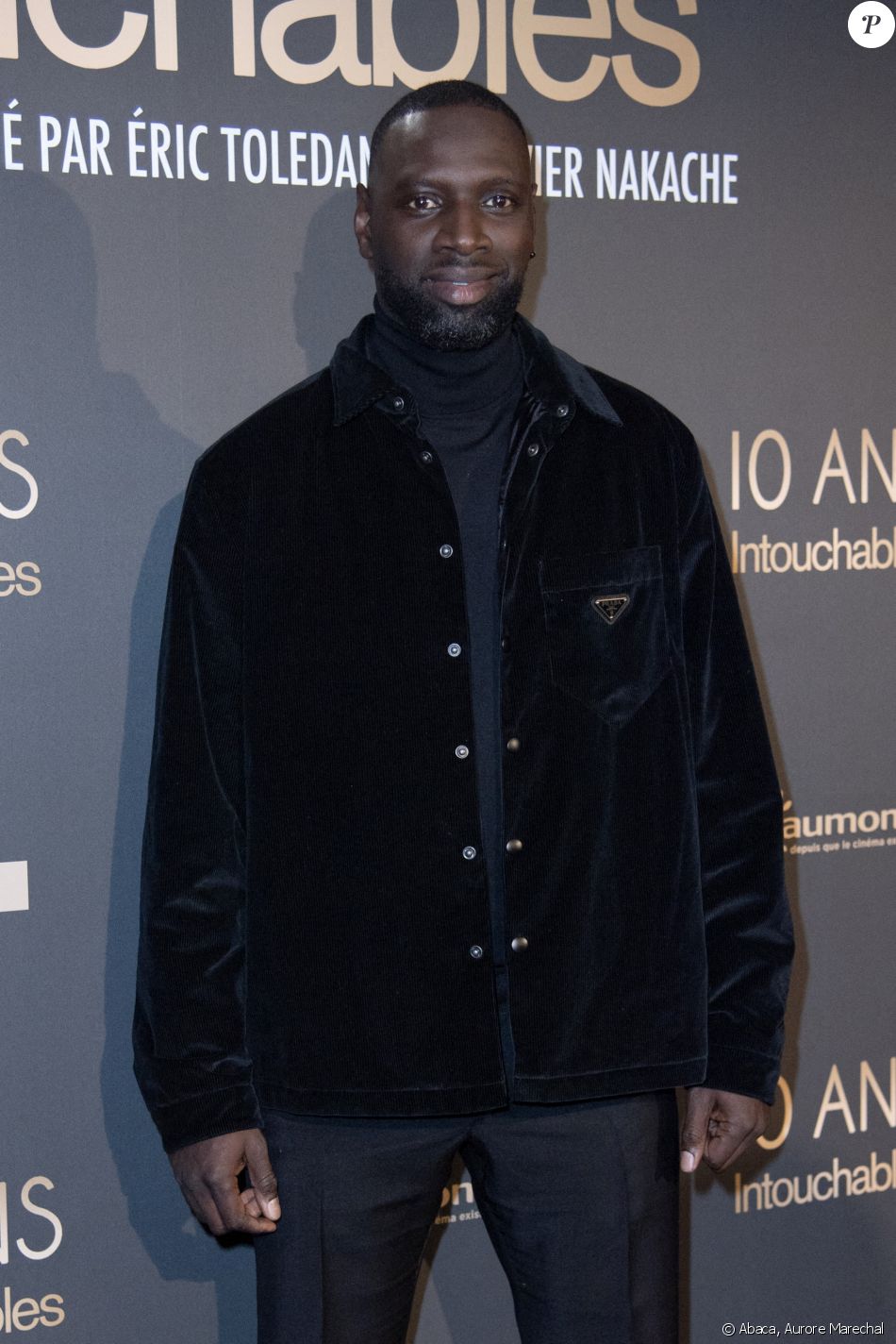 Omar Sy - 10e anniversaire du film Intouchables au cinéma UGC Normandie ...