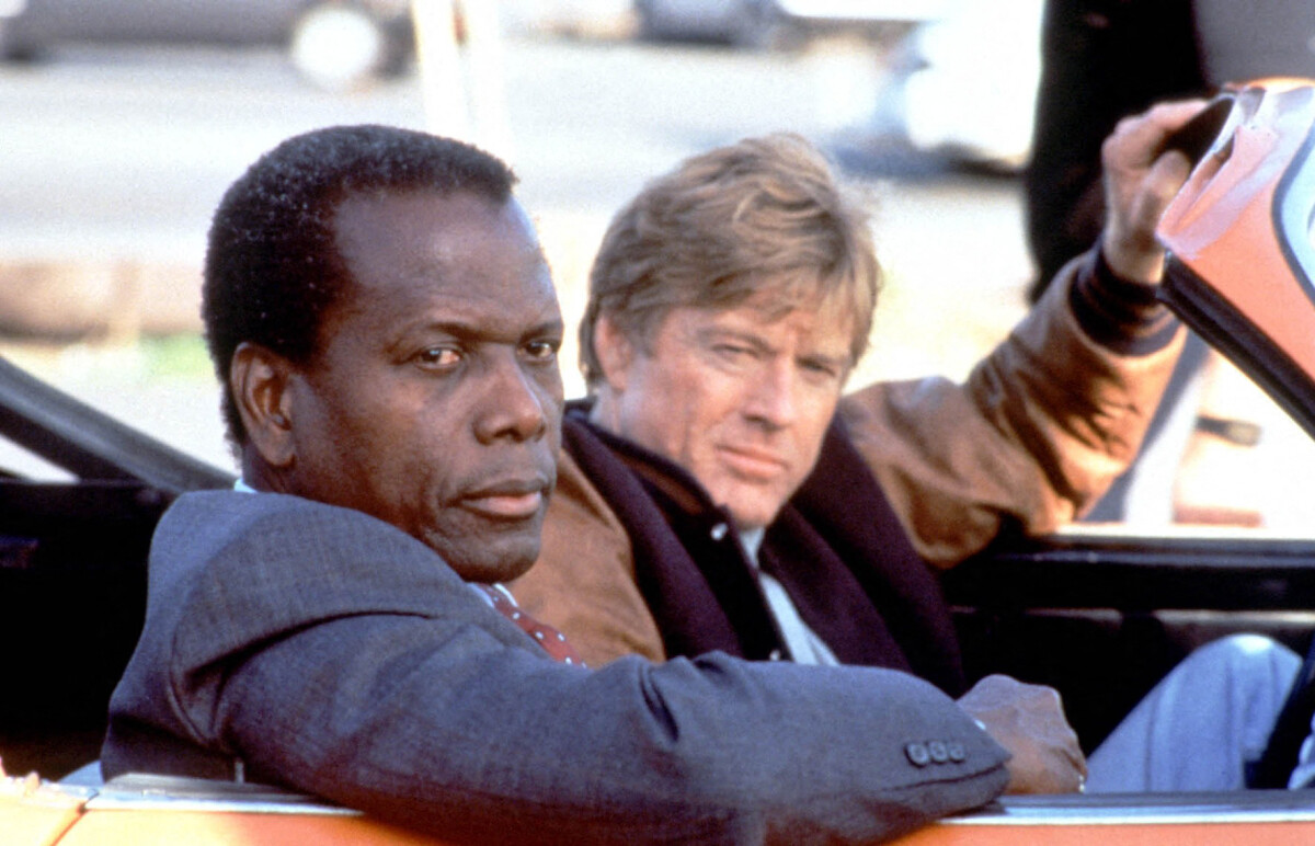 Photo : Archives - Sidney Poitier et Robert Redford sur le tournage du ...