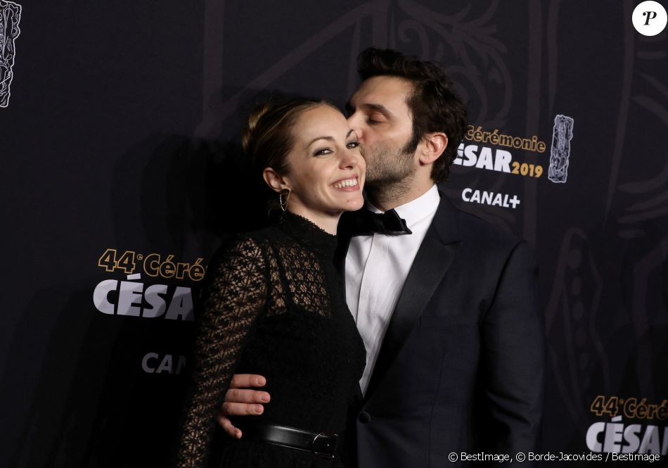 Pio Marmai et sa compagne Charlotte Ranson - Photocall de la 44ème ...