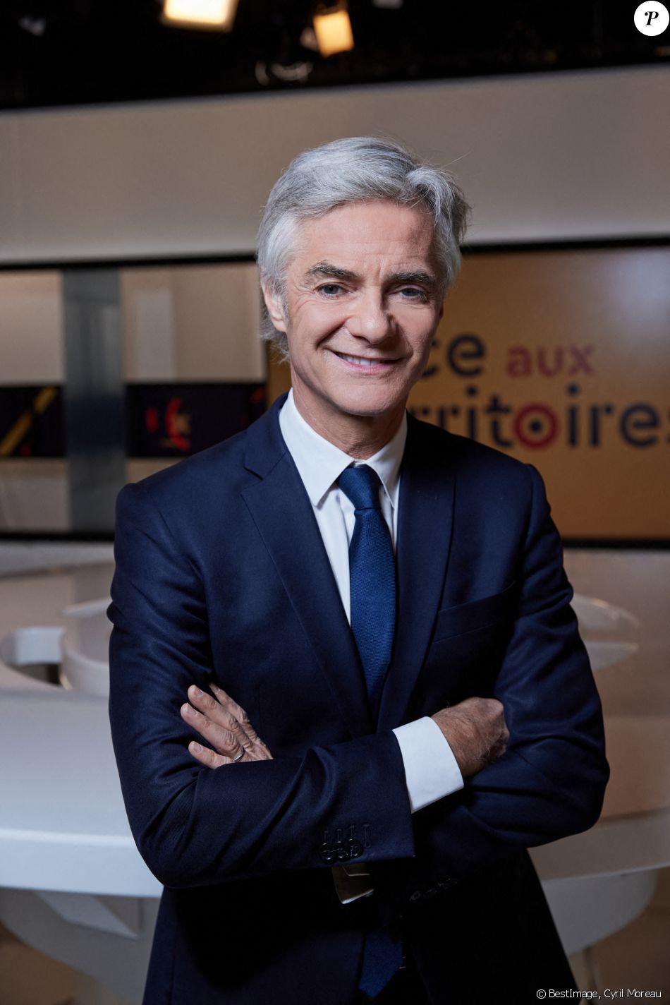 Exclusif - Cyril Viguier en séance photo pour sa nouvelle émission Face ...