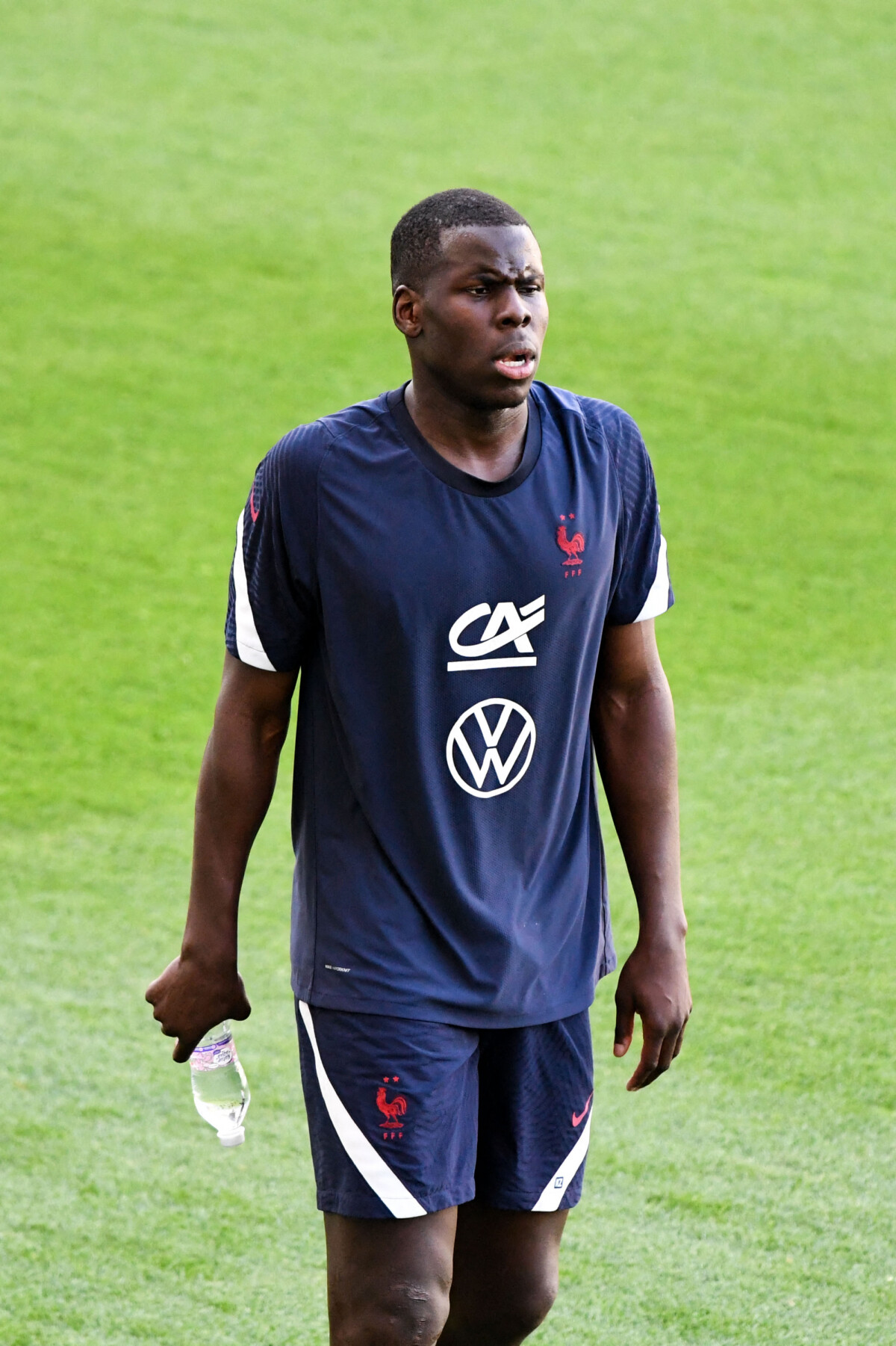 Photo : Kurt Zouma lors de l'entraînement de l'équipe de France de ...