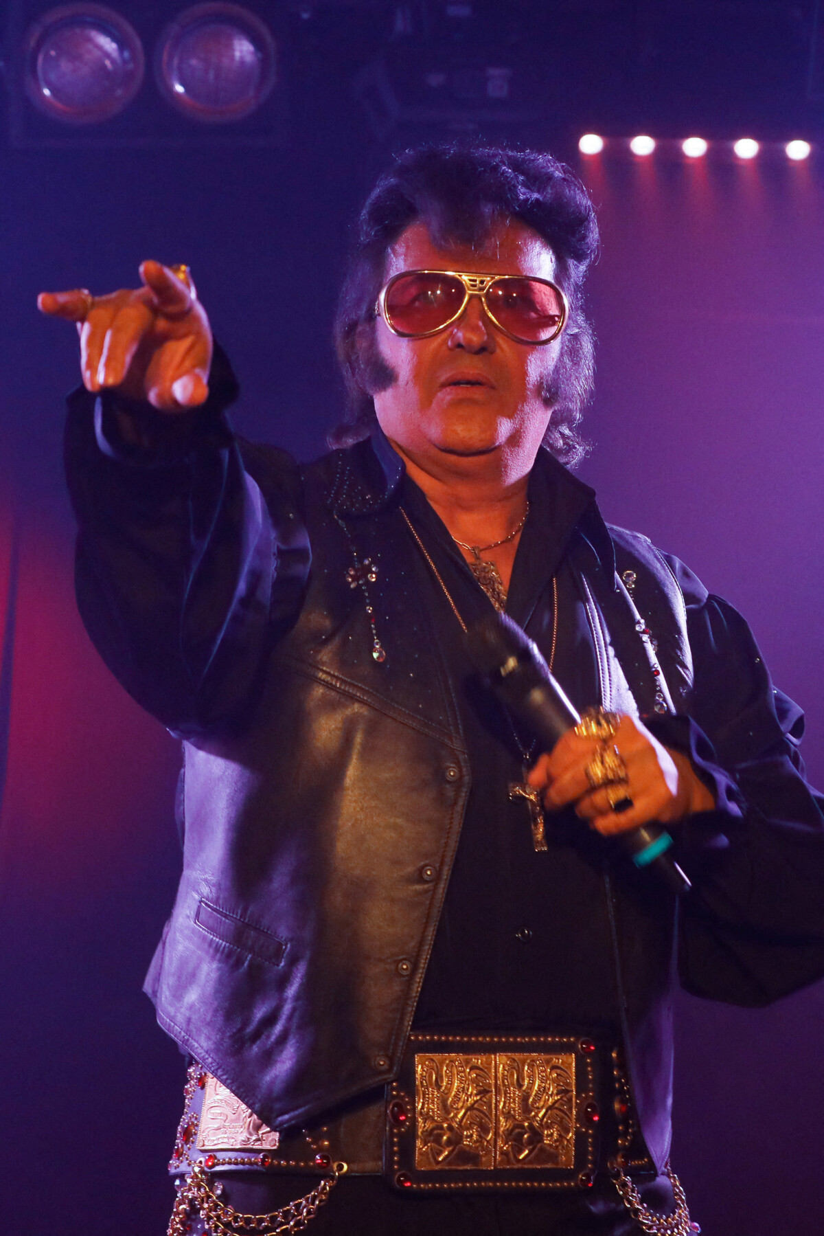 Photo : Exclusif - Eryl Prayer - Concert de Eryl Prayer (sosie d'Elvis ...