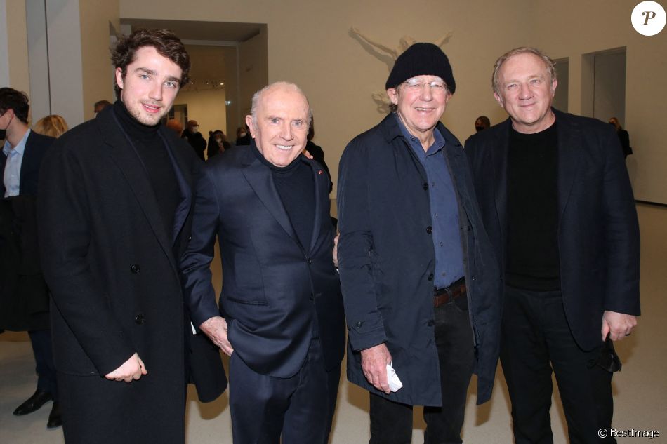 François Pinault Jr., François Pinault, Charles Ray et François-Henri ...