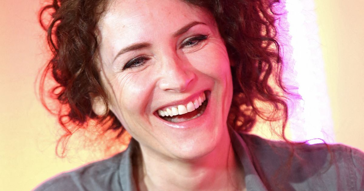 Elsa Lunghini - Répétitions de l'émission Duos Mystères à la Seine ...