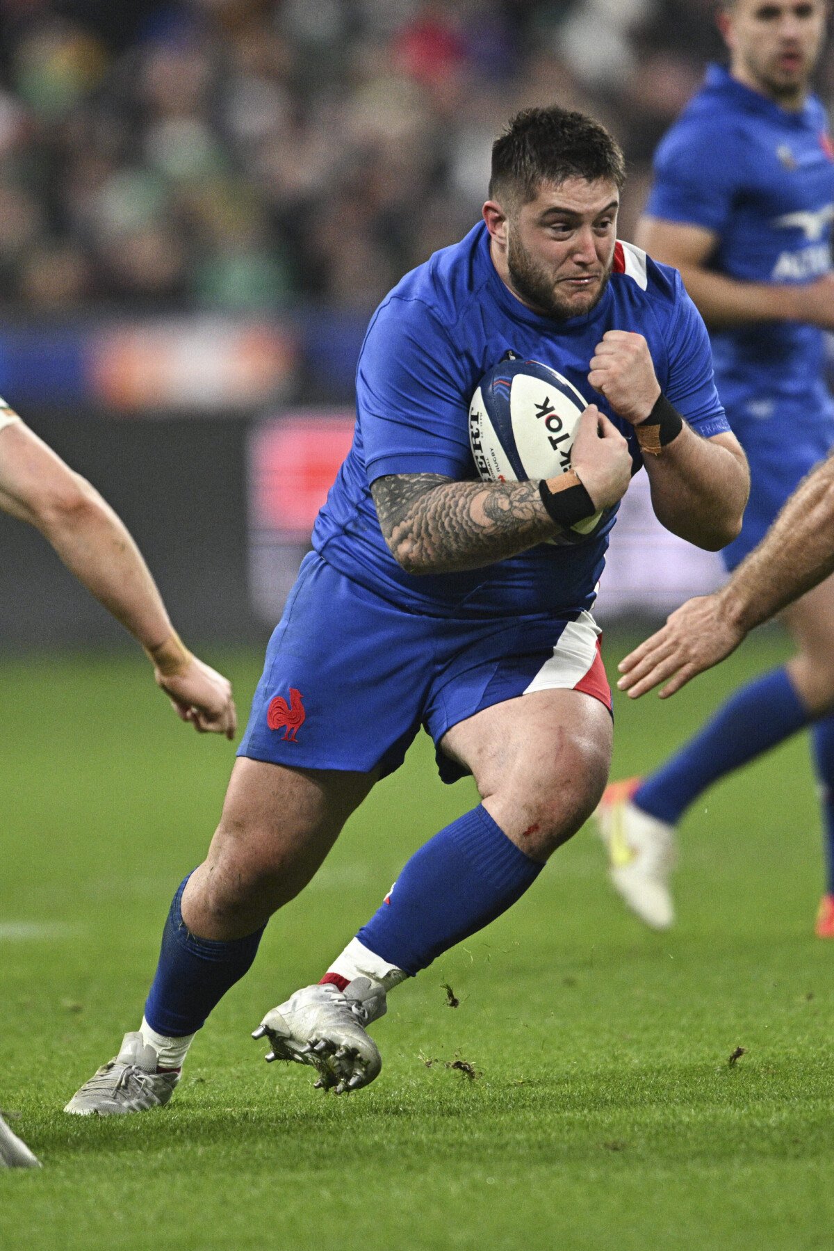 Photo : Cyril Baille (Fra) - Tournoi des 6 Nations "France - Irlande (30-24)" au stade de France ...