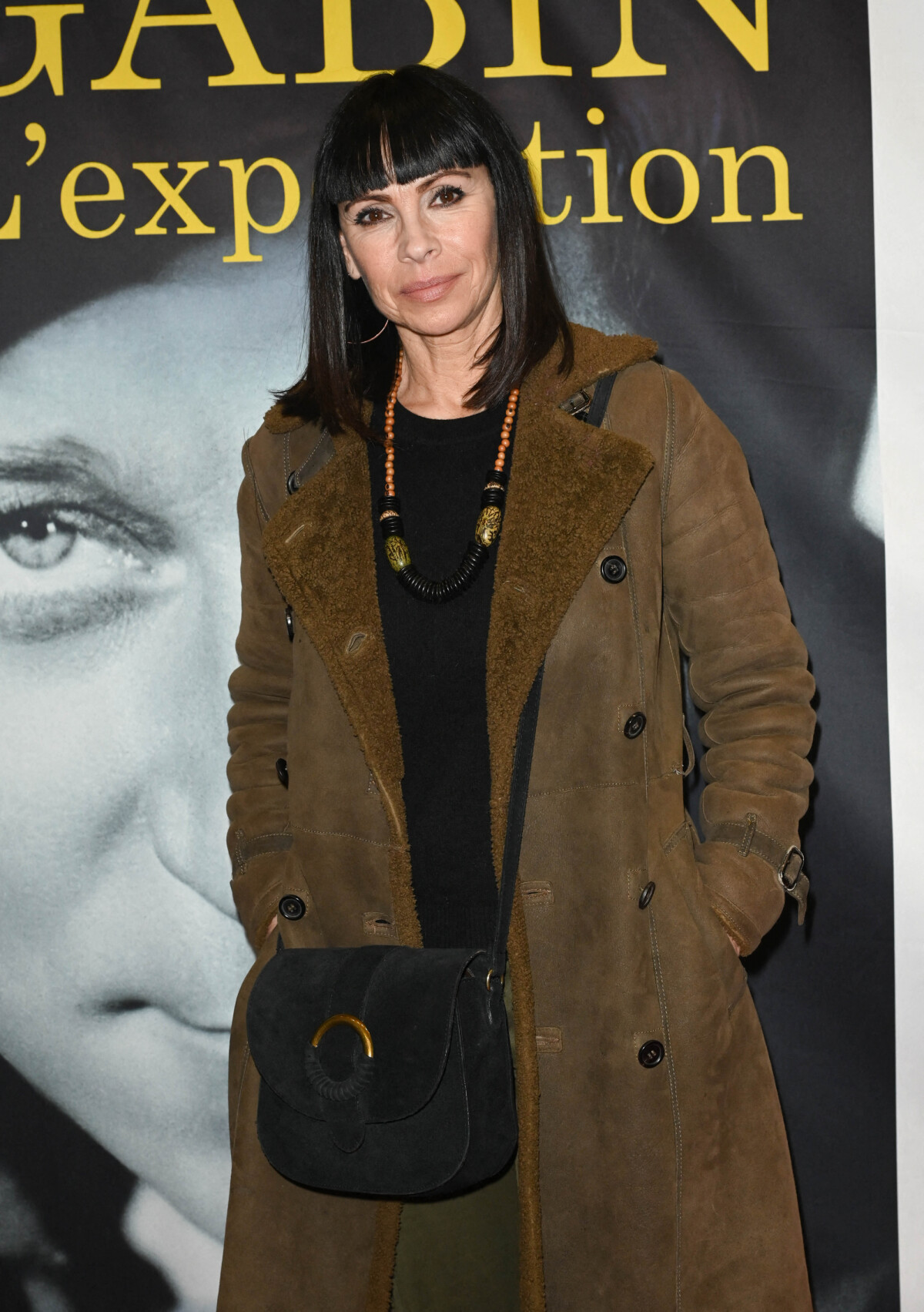 Photo : Mathilda May - Vernissage de l'exposition Jean Gabin à l'Espace ...