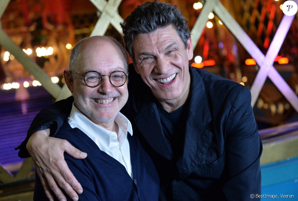 Marc Lavoine et Fabrice Aboulker - Première séance de travail à l ...