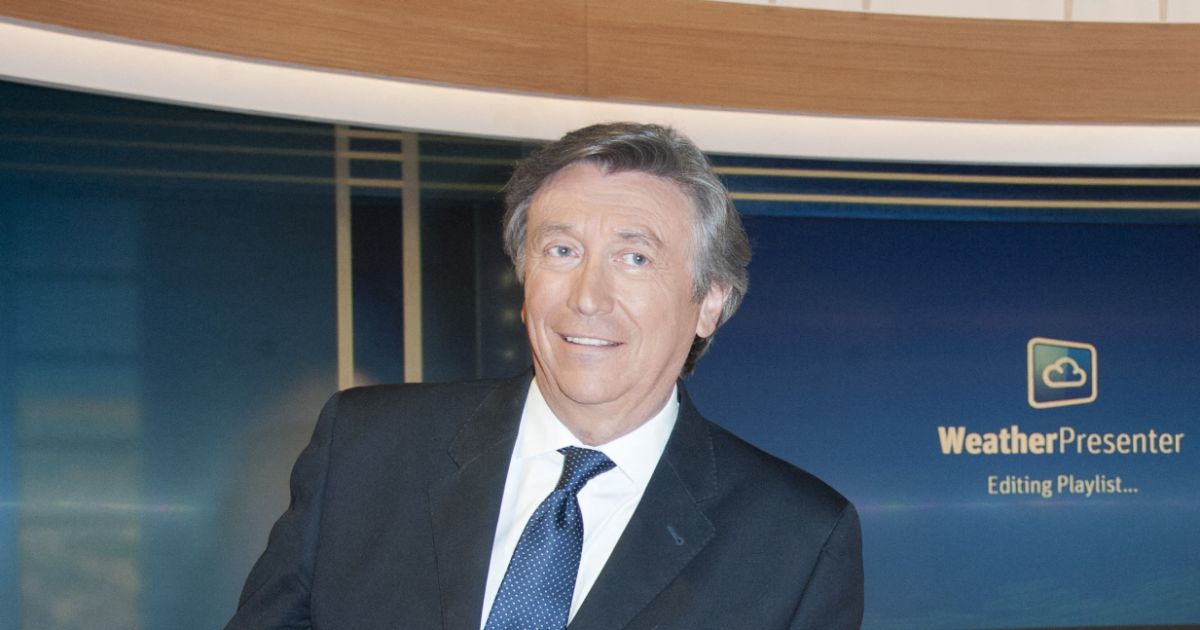 Exclusif - Jacques Legros sur le plateau du Journal de TF1 le 30 avril ...