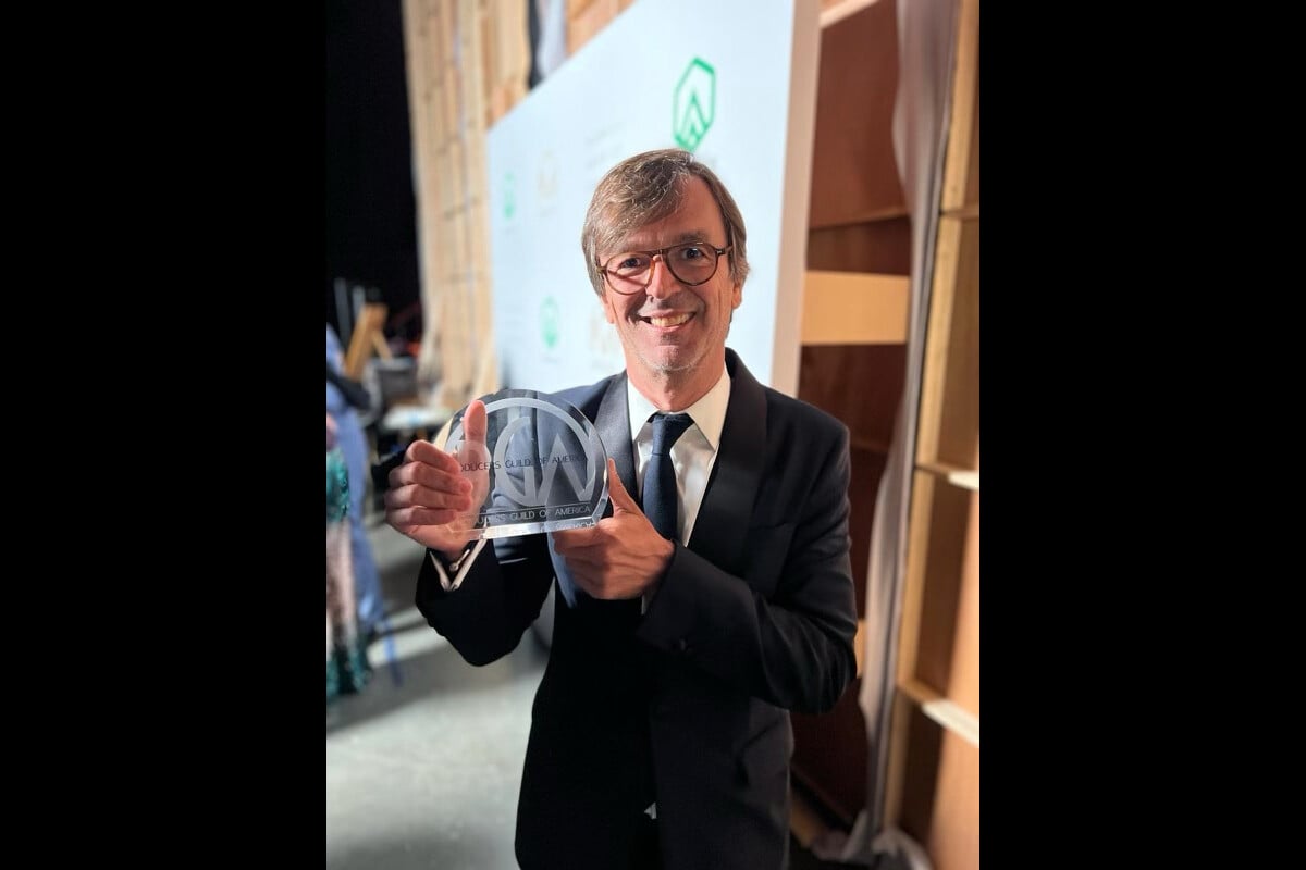 Photo : Le producteur Philippe Rousselet et la récompense des PGA ...