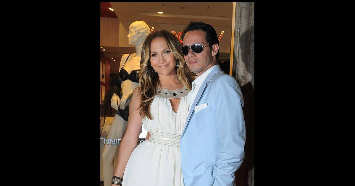Jennifer Lopez et son mari Marc Anthony - Purepeople