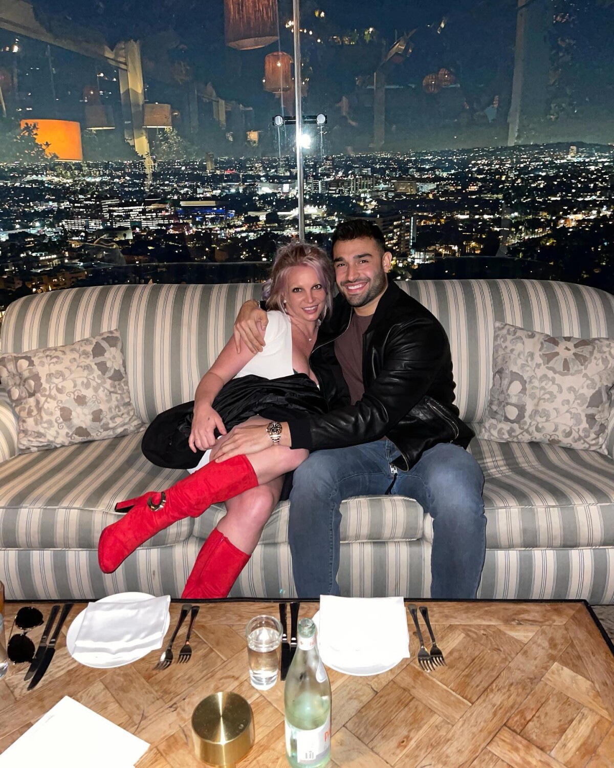 Photo : Britney Spears et son chéri Sam Asghari - Purepeople