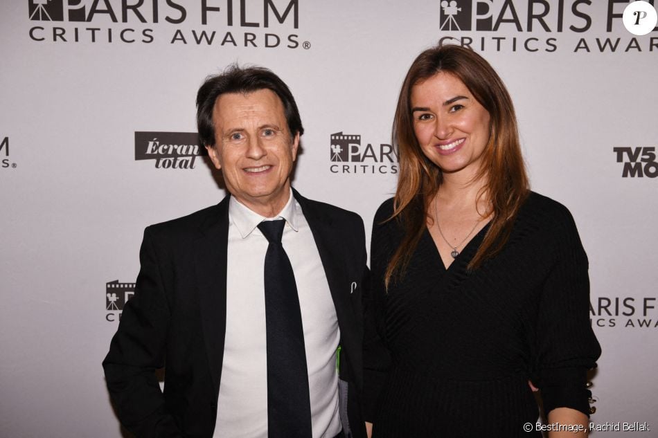 Vincent Perrot et sa femme Virginie - Photocall de la première édition ...