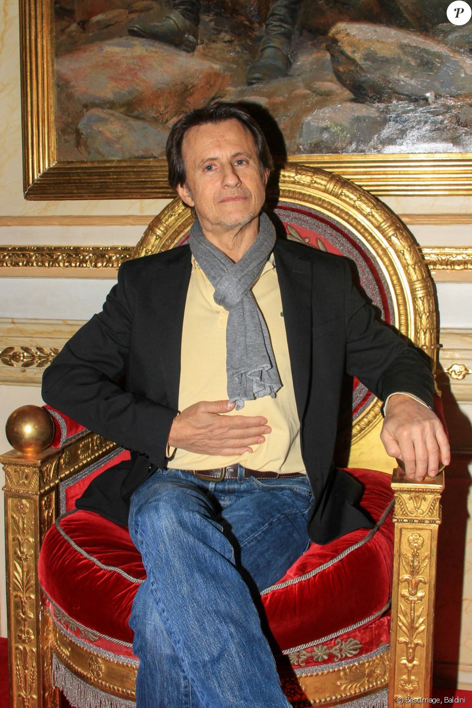 Exclusif - Vincent Perrot lors d'un dîner au Palais Vivienne à Paris le ...