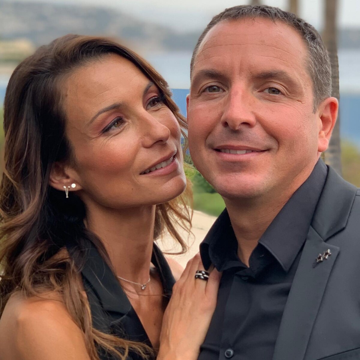 Photo : Jennifer Lauret et son mari Patrick - Purepeople