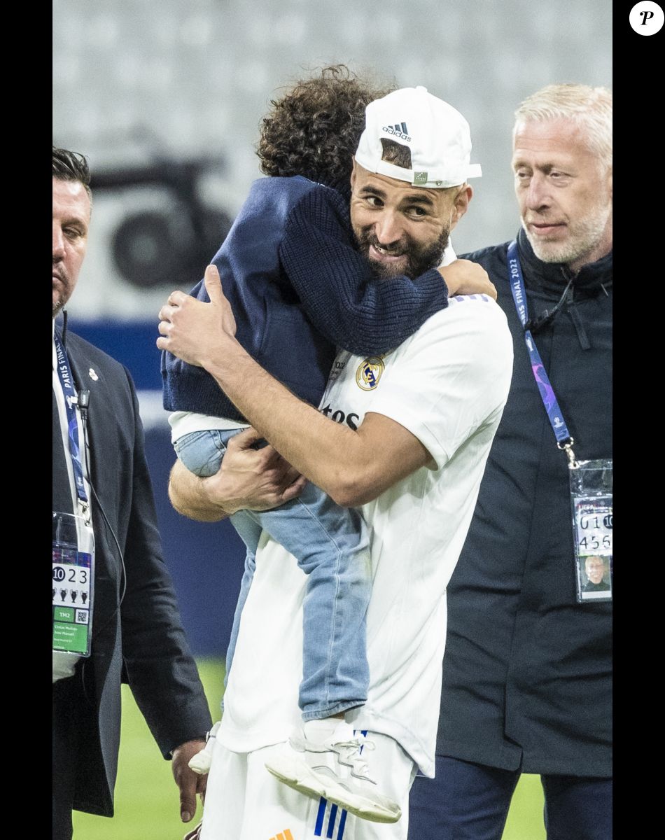 Ligue des Champions : Karim Benzema célèbre sa victoire avec son fils ...