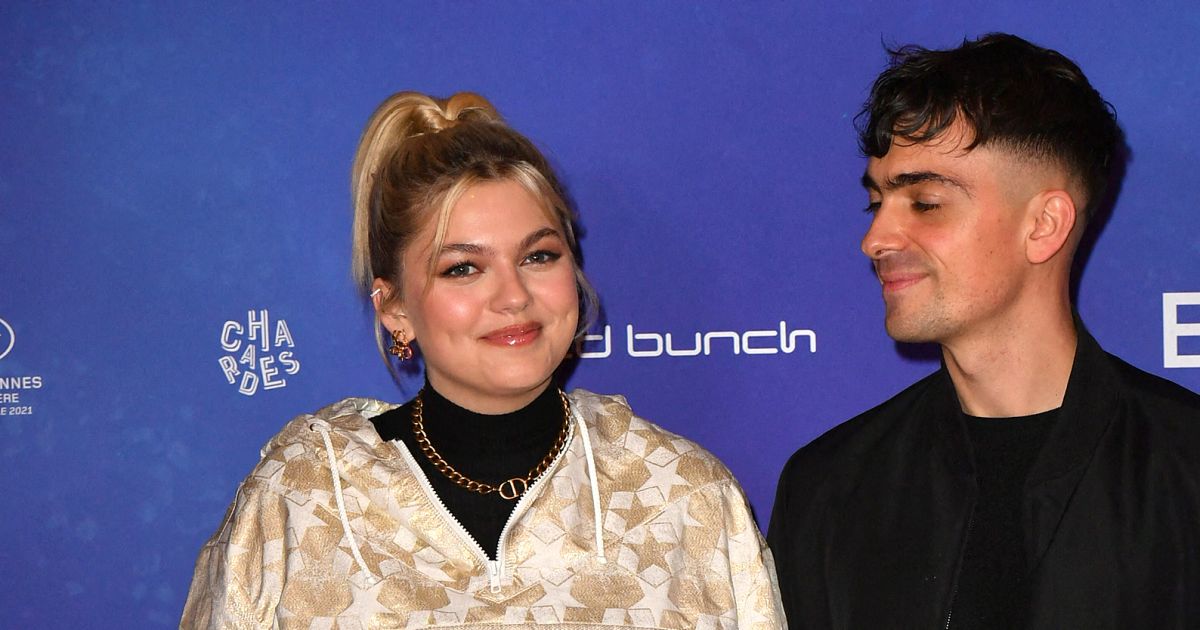 Louane et son compagnon Florian Rossi - Avant Première de Belle film ...
