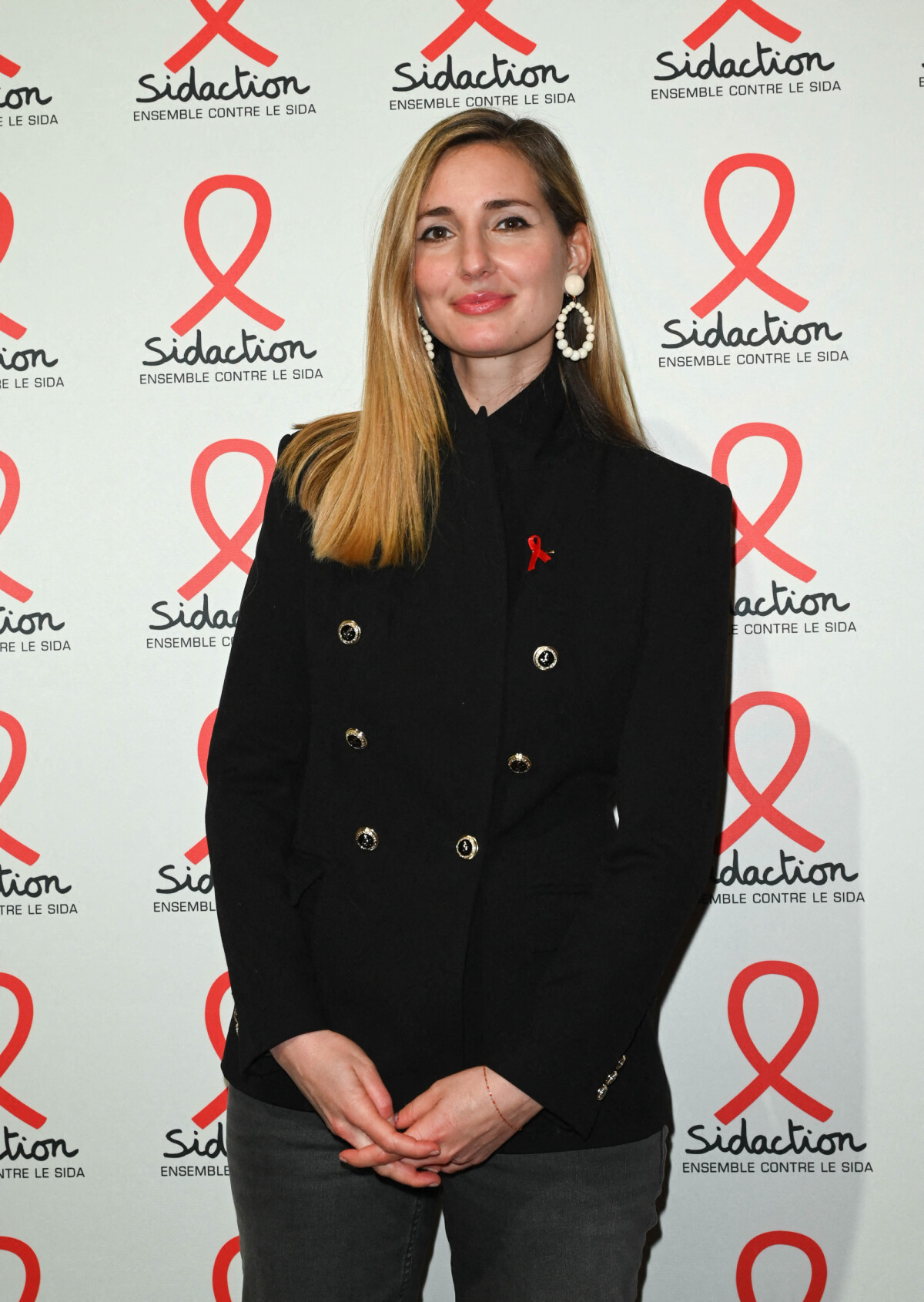 Photo : Marie Portolano - Soirée de lancement du Sidaction à la salle ...