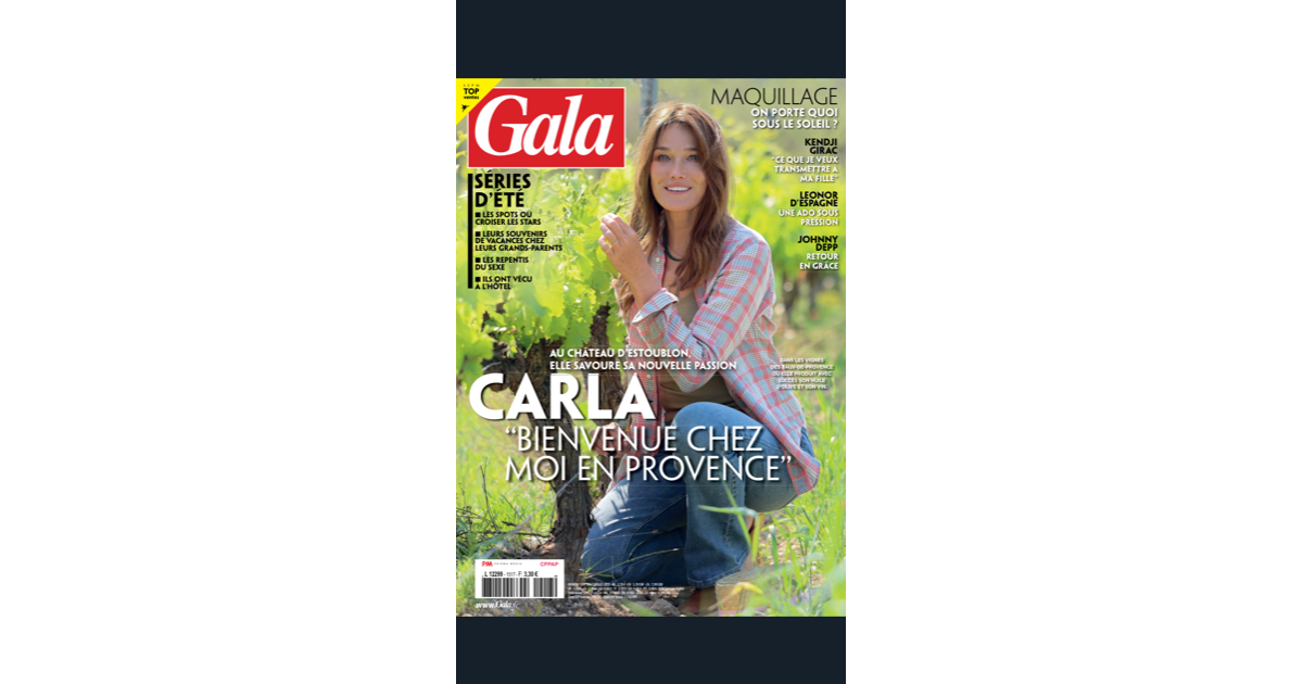 Couverture du magazine Gala de ce jeudi 7 juillet 2022 - Purepeople