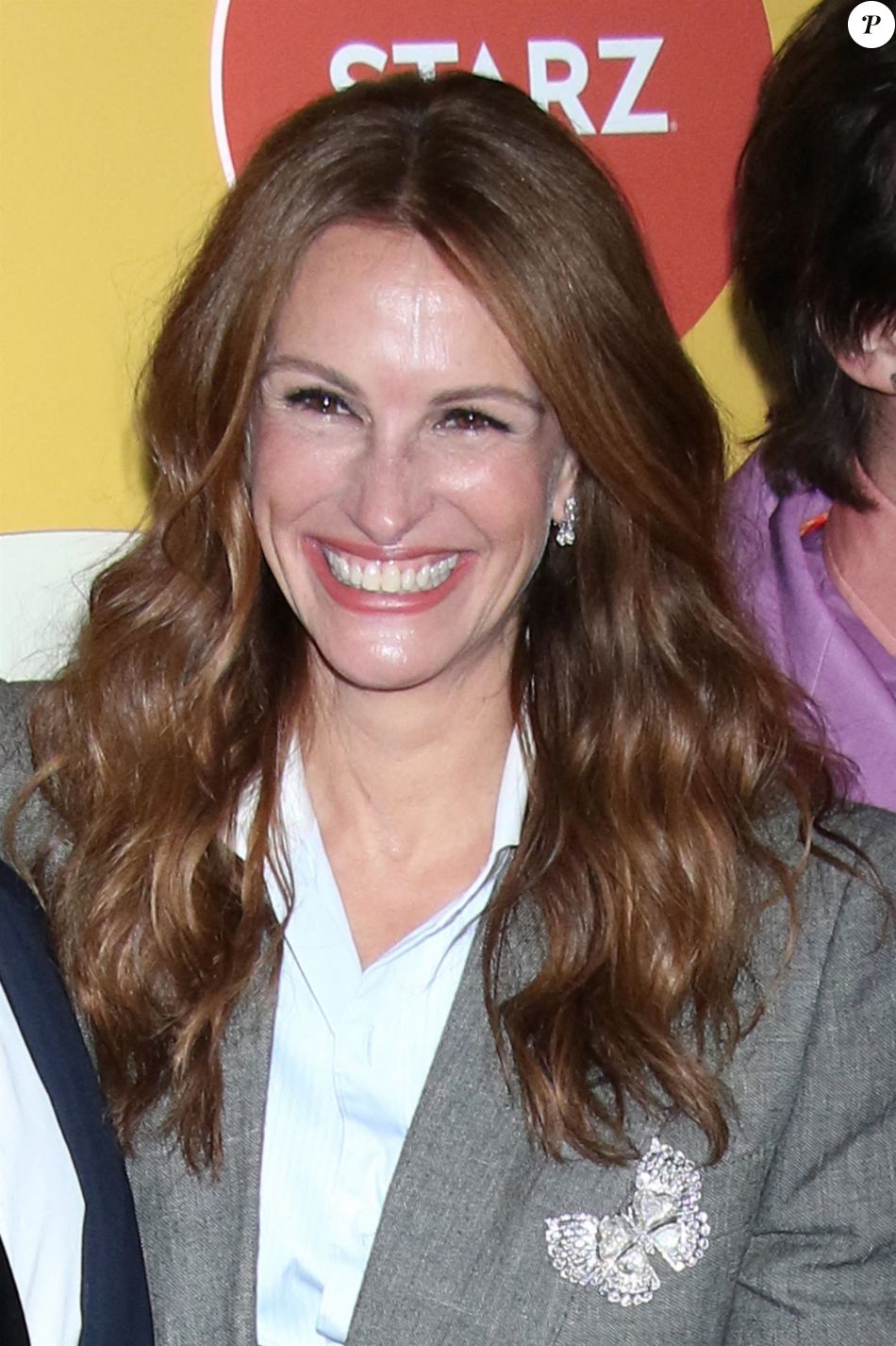 Julia Roberts à la première du film Gaslit à New York, le 18 avril 2022 ...