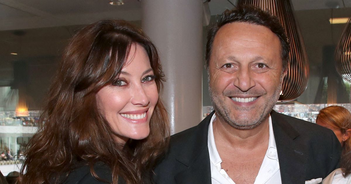 Mareva Galanter et Arthur au déjeuner de la finale Messieurs de France ...