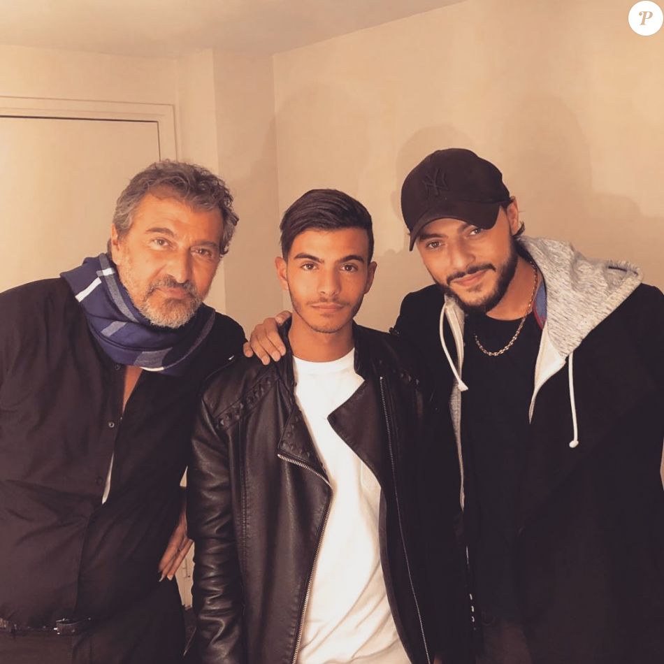Daniel Lévi et ses fils Abel et Rephaël - Purepeople
