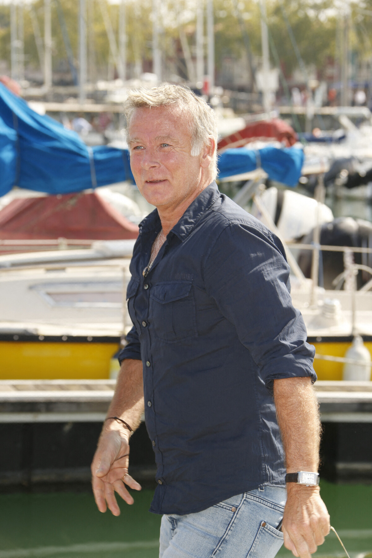 Photo : Franck Dubosc de "La dernière partie" - Photocall lors du ...