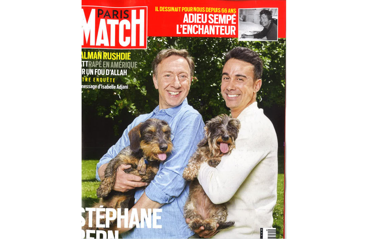 Photo : Stéphane Bern fait la couverture du nouveau numéro de "Paris ...