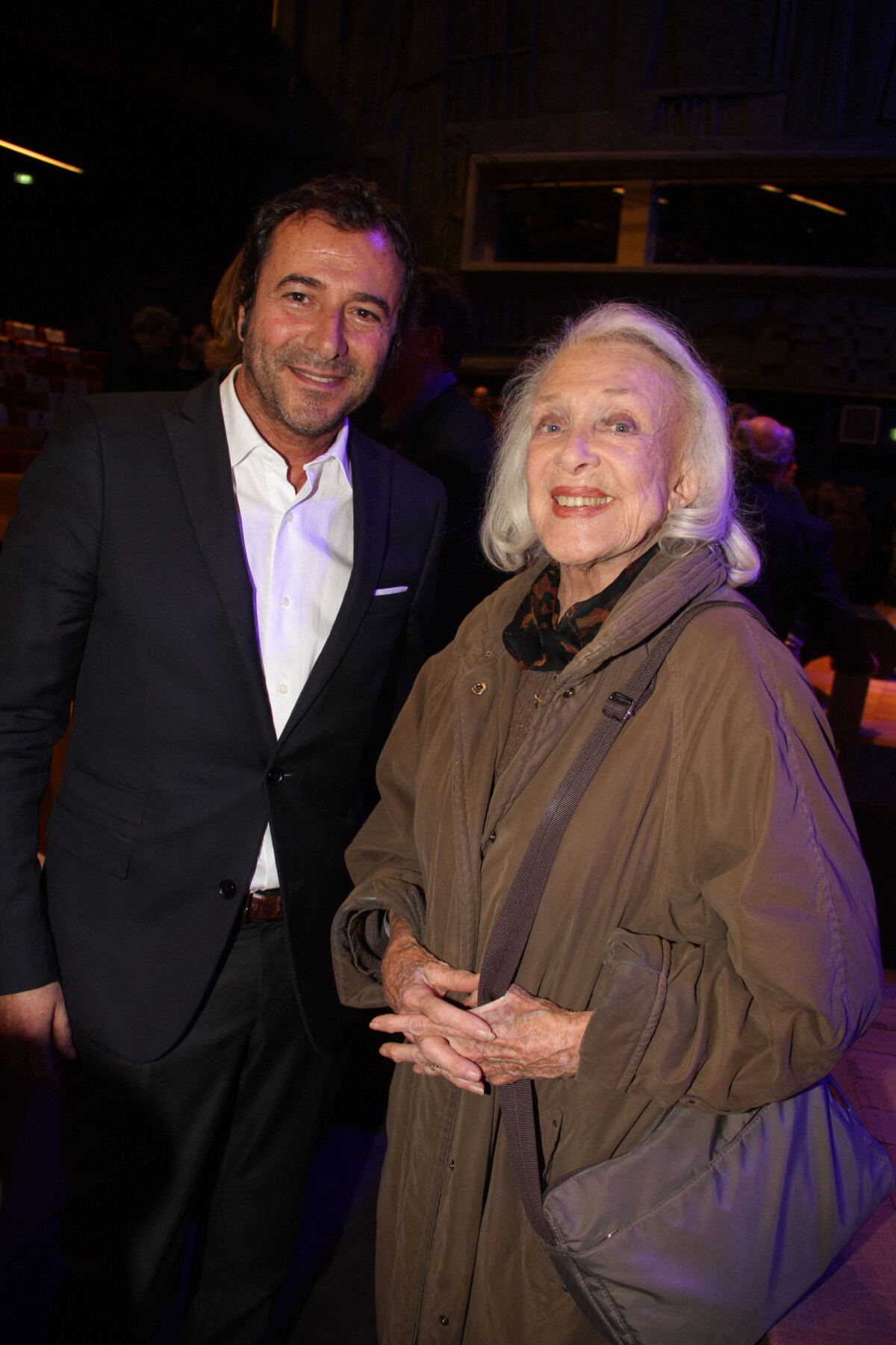 Photo : Bernard Montiel et Micheline Presle - 11ème cérémonie des Prix ...