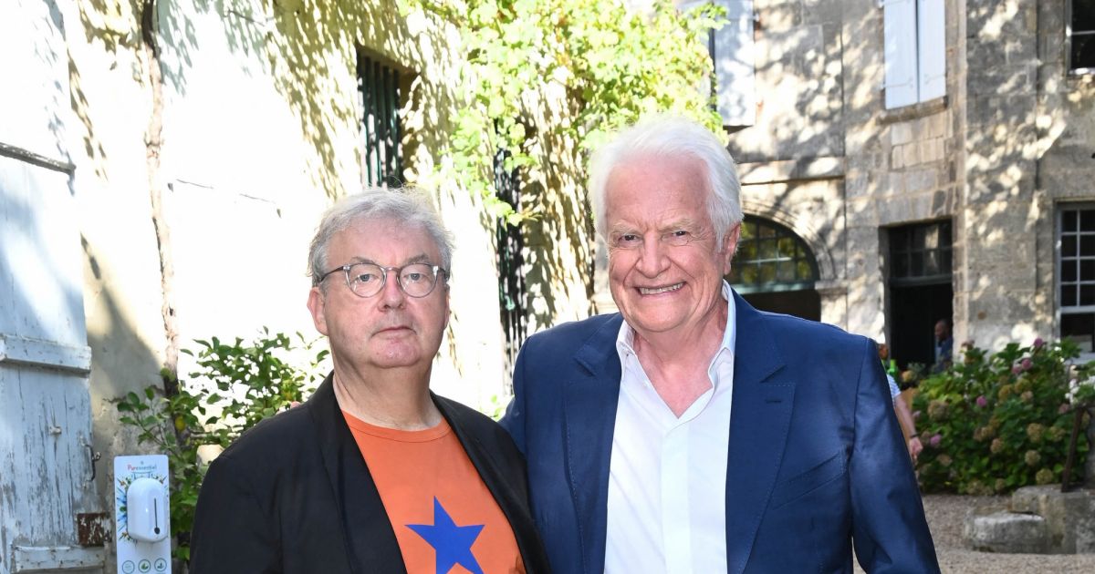 Dominique Besnehard et André Dussollier (président du jury) au ...