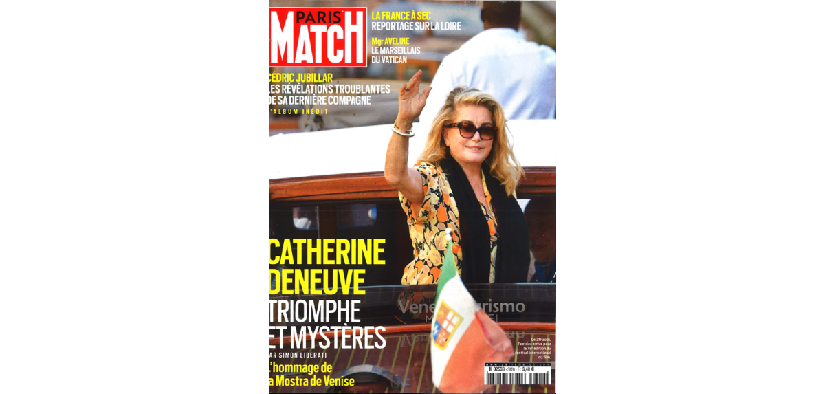 Photo : Le magazine Paris Match du 1er septembre 2022 - Purepeople