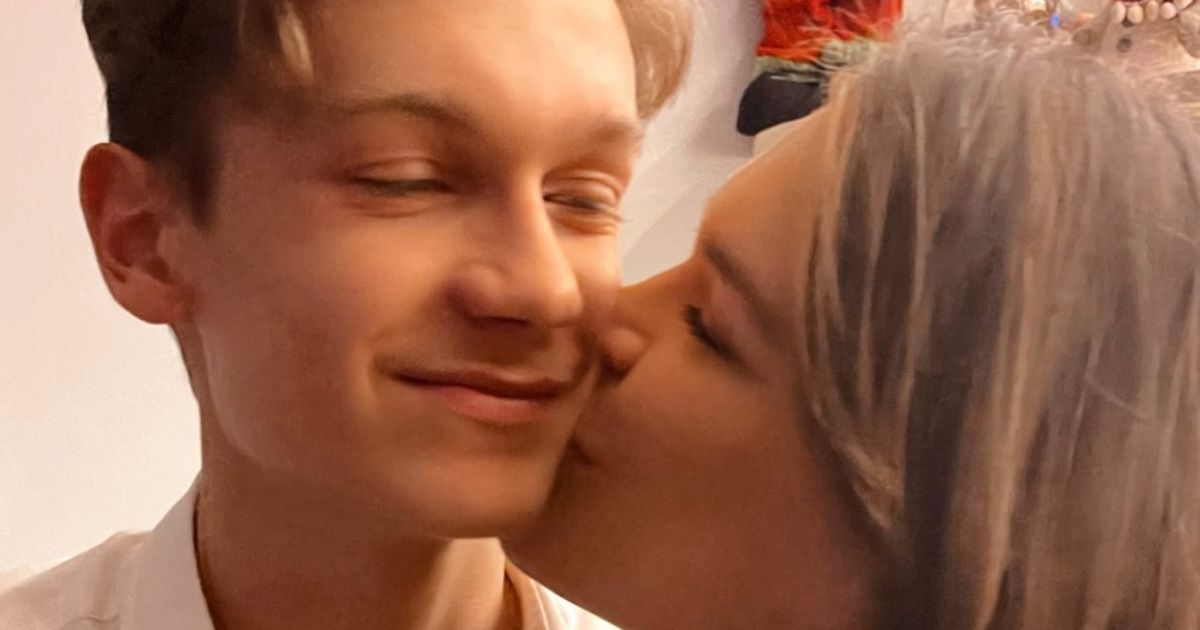 Camille Gottlieb et son frère Thomas : tendre marque d'affection ...