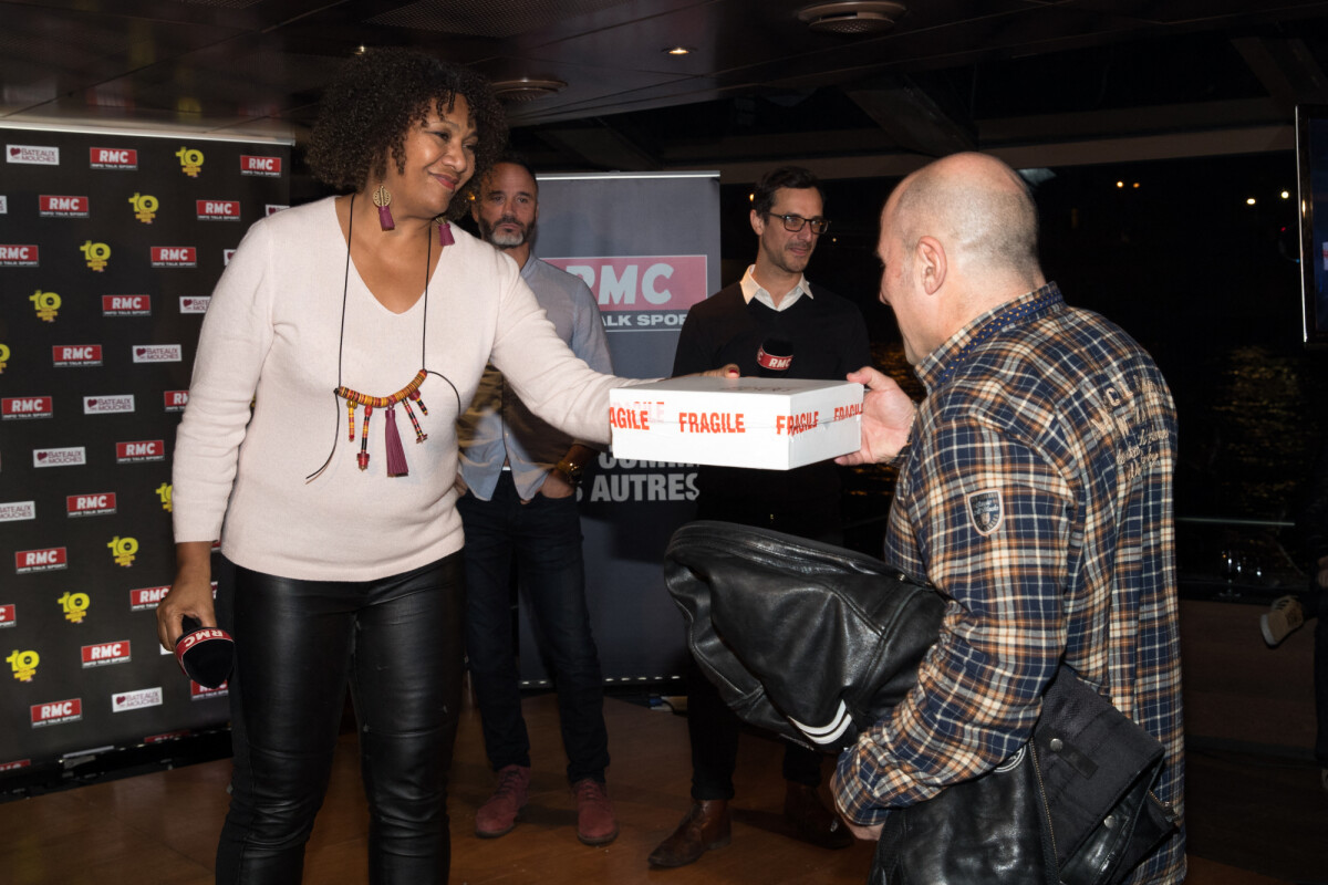 Photo : Semi-Exclusif - Maryse Éwanjé-Épée, Eric Di Meco, Pierre Dorian et Vincent Moscato à la ...