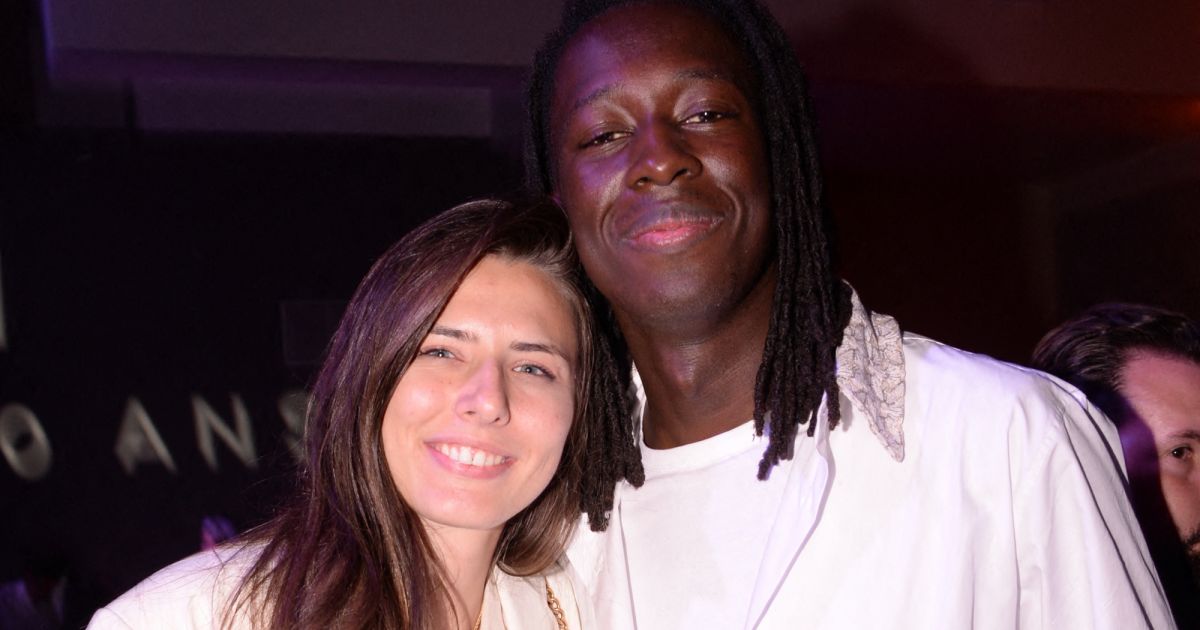 Exclusif - Le chef Mory Sacko et sa compagne Emilie - Moma Group fête ...