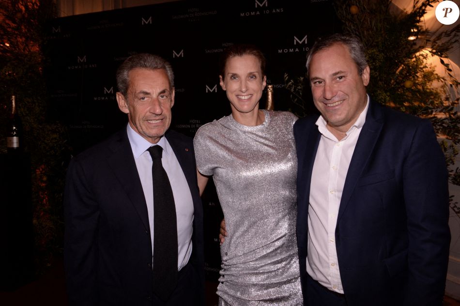 Exclusif - Nicolas Sarkozy, Benjamin Patou (PDG de Moma Group) et sa ...