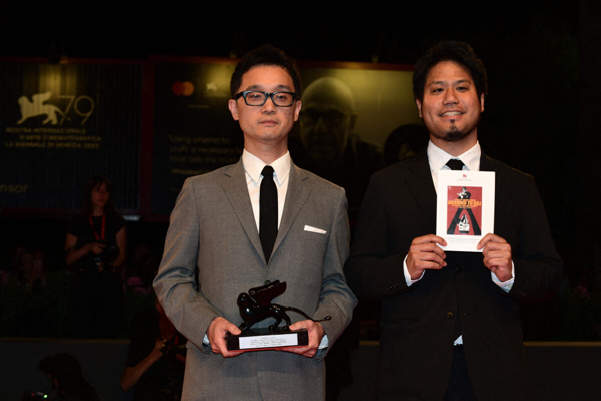 Photo : Hiroyuki Hayashi, Meilleur film restauré : Branded to Kill, de Suzuki Seijun - Cérémonie ...