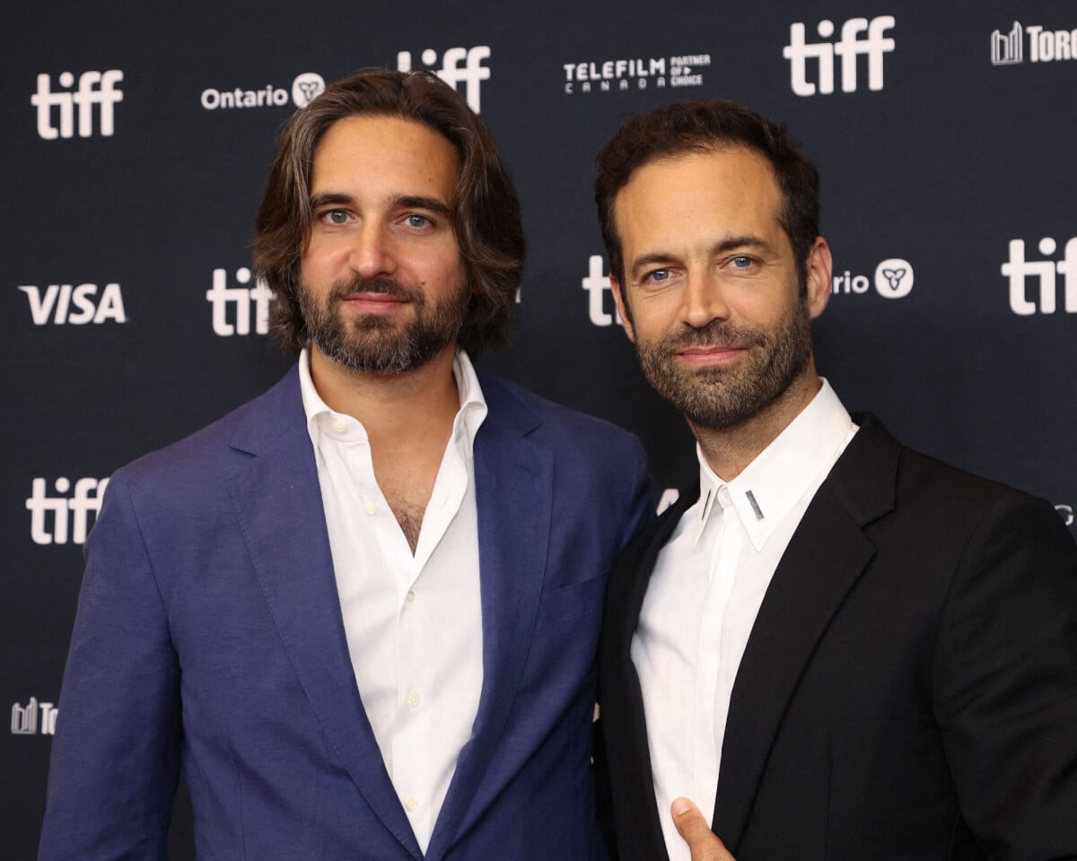 Photo : Dimitri Rassam, Benjamin Millepied lors de la projection du ...