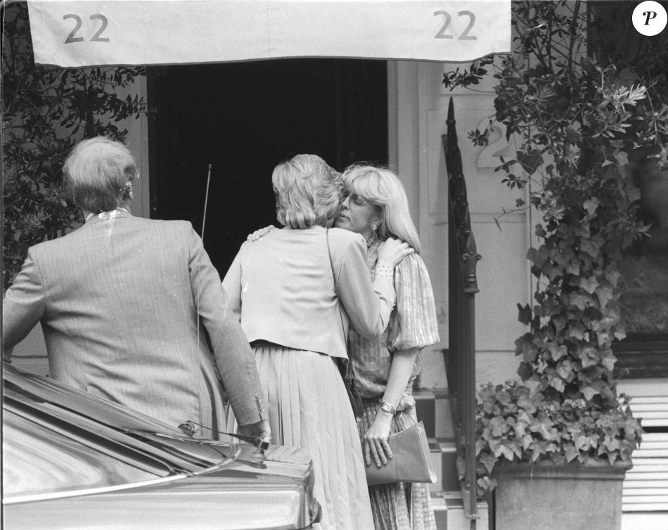 Diana et Lady Dale Tryon à San Lorenzo, en juin 1986 - Purepeople