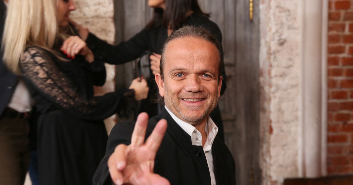 André Bouchet (Passe-Partout dans le jeu de Fort Boyard) lors d'une ...