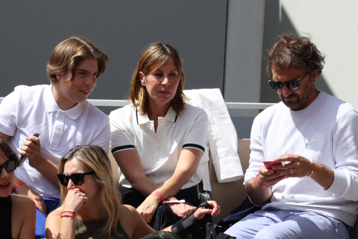 Photo : Mathilde Seigner et son fils Louis, Louis-Julien Petit - Les ...