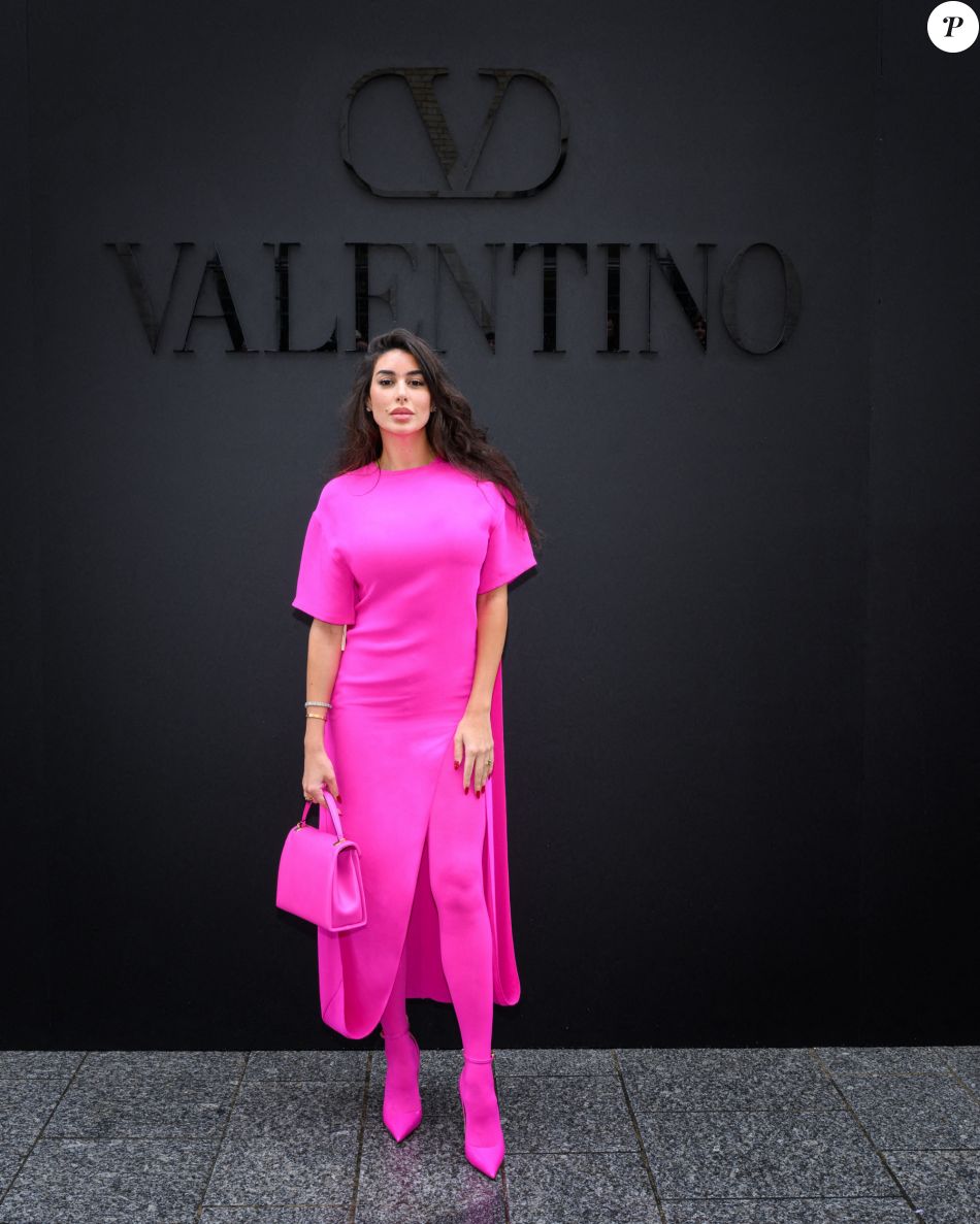 Yasmine Sabri - Arrivées au défilé Valentino Collection Femme Prêt-à ...